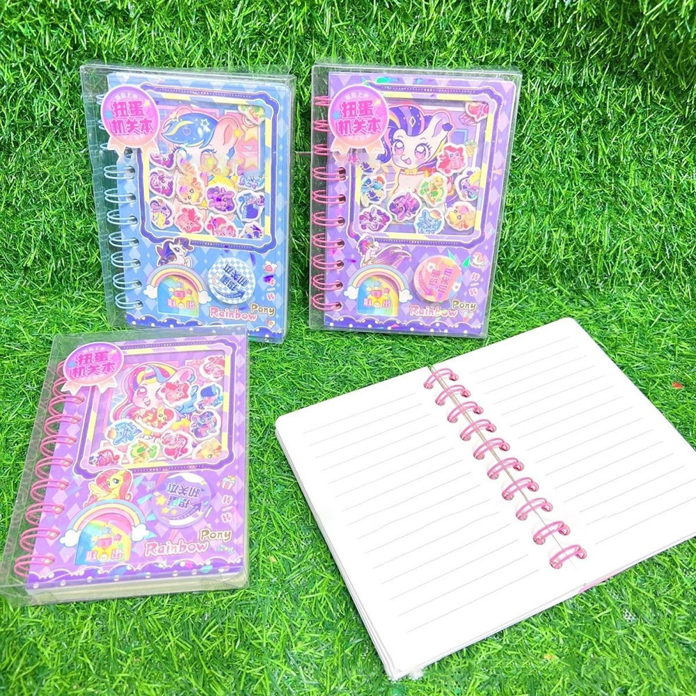 Cartoon Style Gashapon Machine Shake Notebook Fun Cute Capybara Coil ...