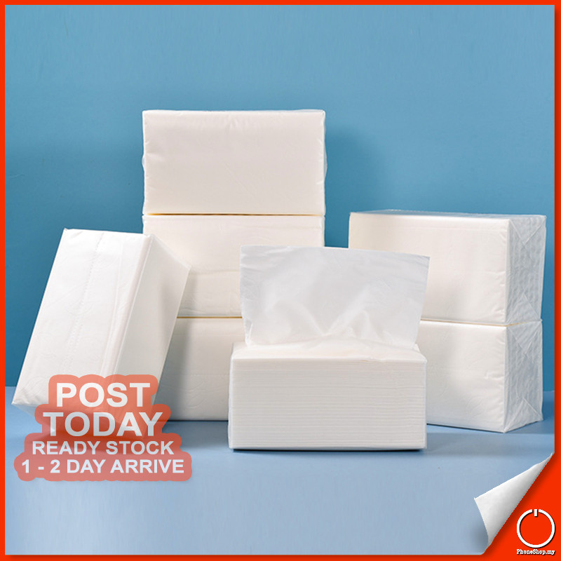 𝐆𝐄𝐍𝐓𝐋𝐄 𝐒𝐎𝐅𝐓𝐍𝐄𝐒𝐒 70pcs/Pack Soft Facial Tissue 3 Ply Wood Pulp Tissues ...