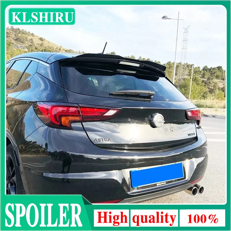 For Opel Astra K Hatchback 2015-2021 Rear Trunk Roof Spoiler Cap Rear ...