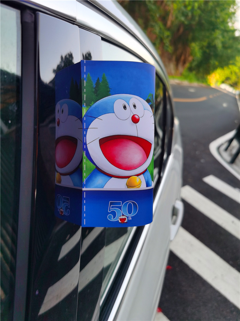 HOT NEW 3D Doraemon Car Sticker Car Washing Label Sticker Car Sticker ...