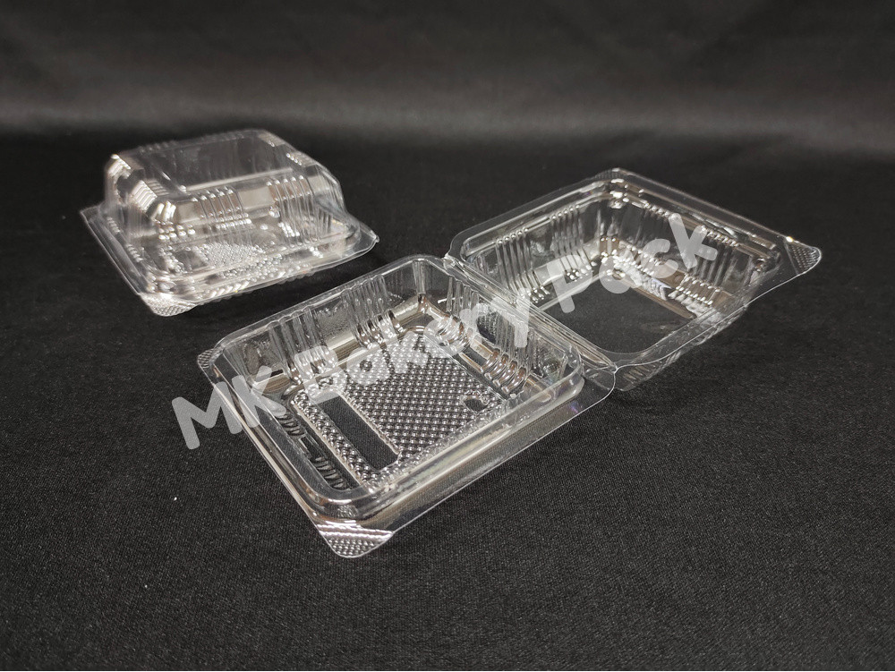 Kuih Container OPS L061 / Disposable Plastic Clear Bakery Container ...