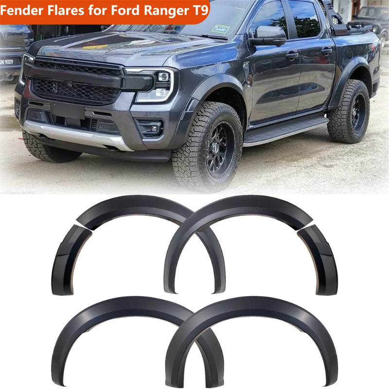 4X4 Fender Wheel Arch Ranger Guard Fender Flares for Ford Ranger T9 ...