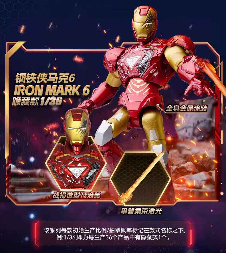 【Ready Stock】Bruco / Blokees Marvel vol.4 Superheroes Blind Box - THE ...