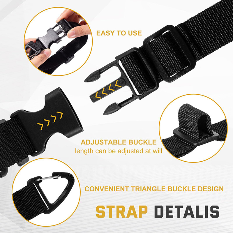 Adjustable Extension Cord Storage Strap Triangle Clip Hanging Extension ...