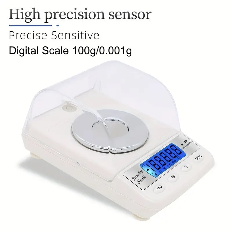100g 0.001g Jewelry Scales Digital Kitchen Food Weighing Scales ...
