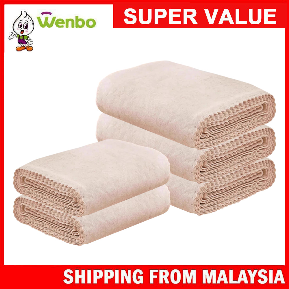 Wenbo Pantry Microfiber Beige Dish Cloth Dining Table Cleaning Cloth ...
