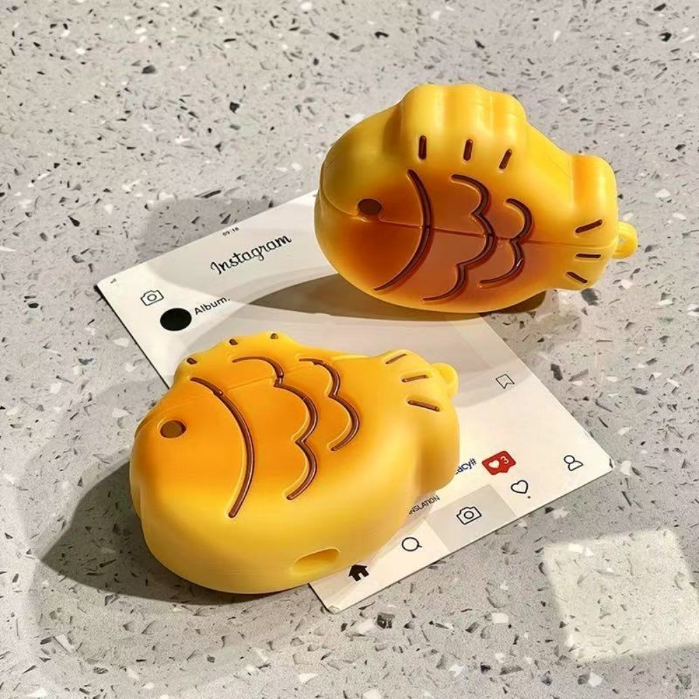 Fish Silicone AirPods Case For AirPods 4/3/2/1 AirPods Pro/Pro2 Headphones Casing | Shopee Malaysia