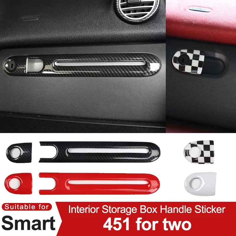 For Smart Brabus 451 Fortwo Car Copilot Storage Box Handle Switch ...