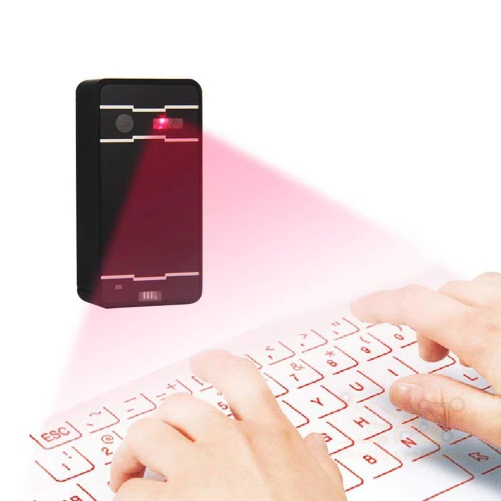 Bluetooth Laser Keyboard Wireless Virtual Projection Keyboard | Shopee ...