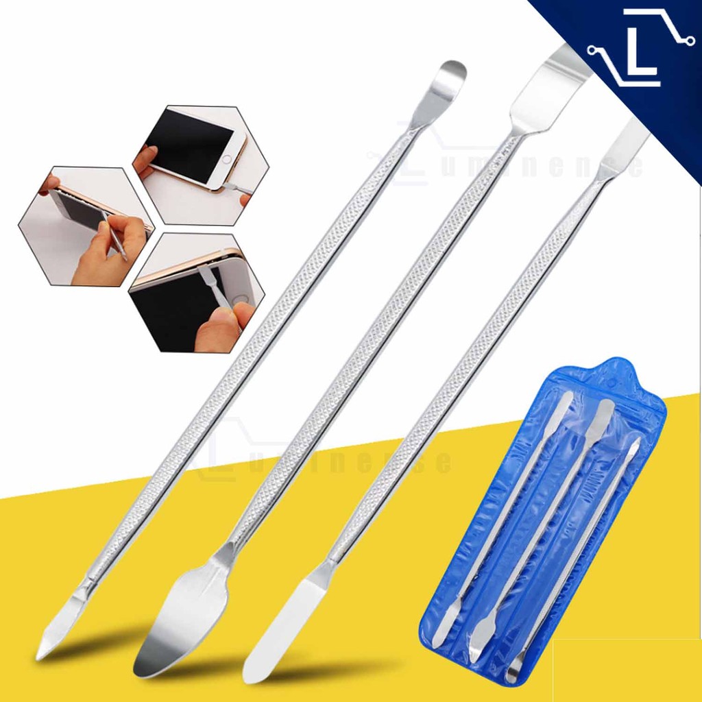 [Luminense] Metal Spudger Pry Tool 3 in 1 set Pry Opening Tool Kit ...