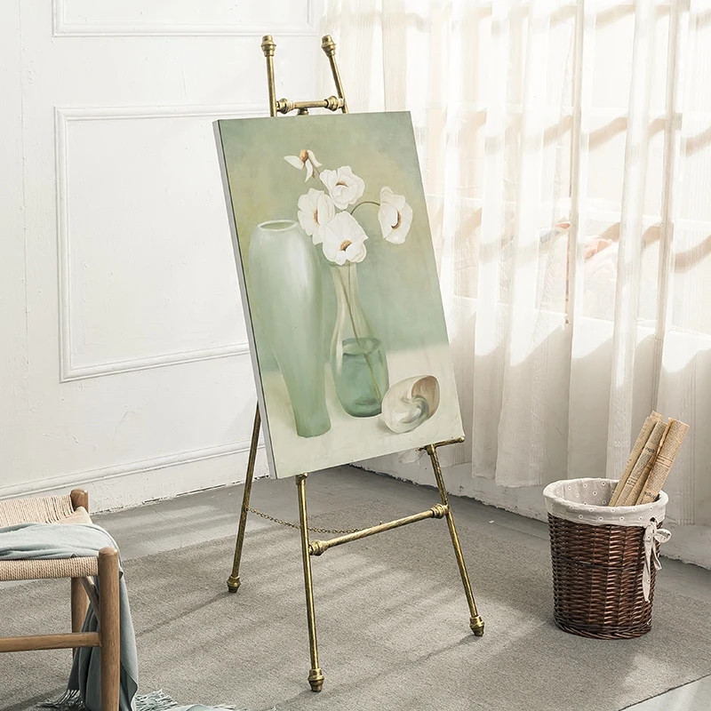 Metal oil painting frame hotel wedding wedding welcome photo water sign ...