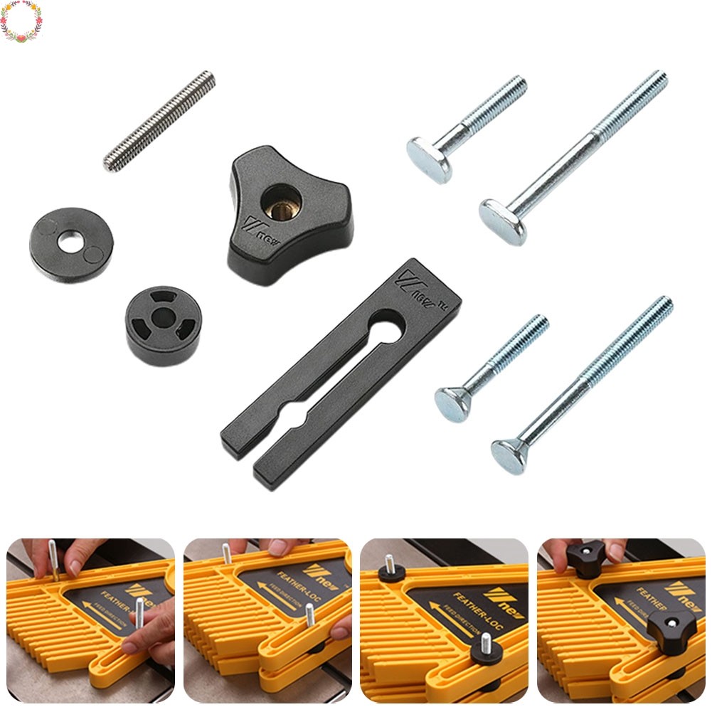[HME] T-Slot Slider T-Track Jig Screw Fixture Rail Special Accessories ...