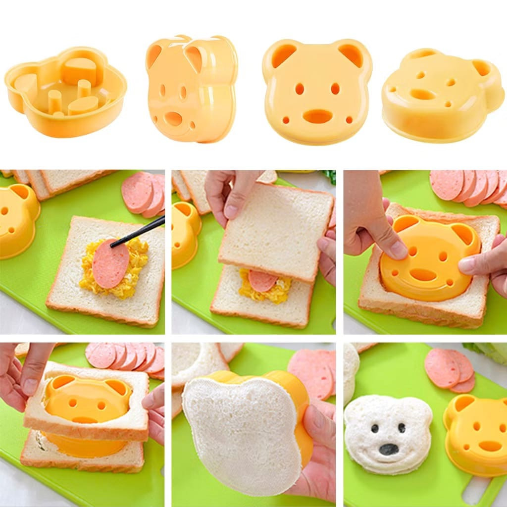 [READY STOCK] Cute Bread Mould Sandwich Mould Sandwich Mold Bread Mold ...