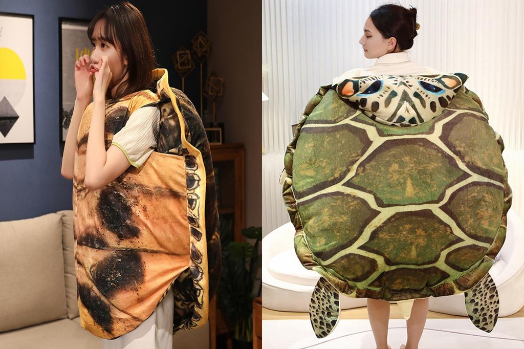 greatdream| Turtle Shell Plush Toy Skin-friendly Turtle Toy 40 Inch ...