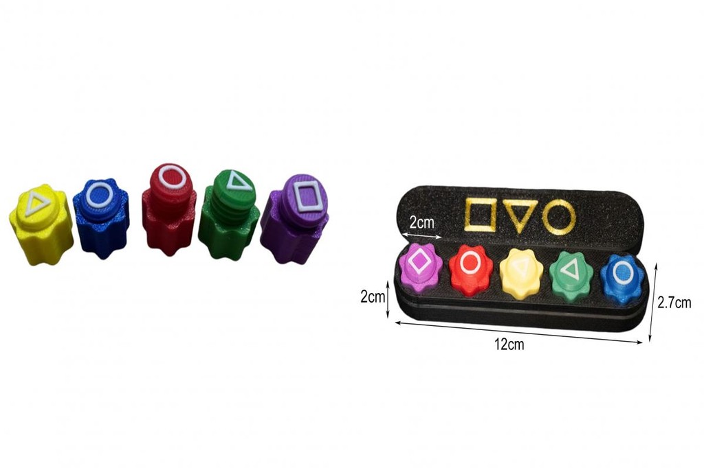 BABY Detachable Catching Stone Hand-eye Coordination Stone Game Korean ...