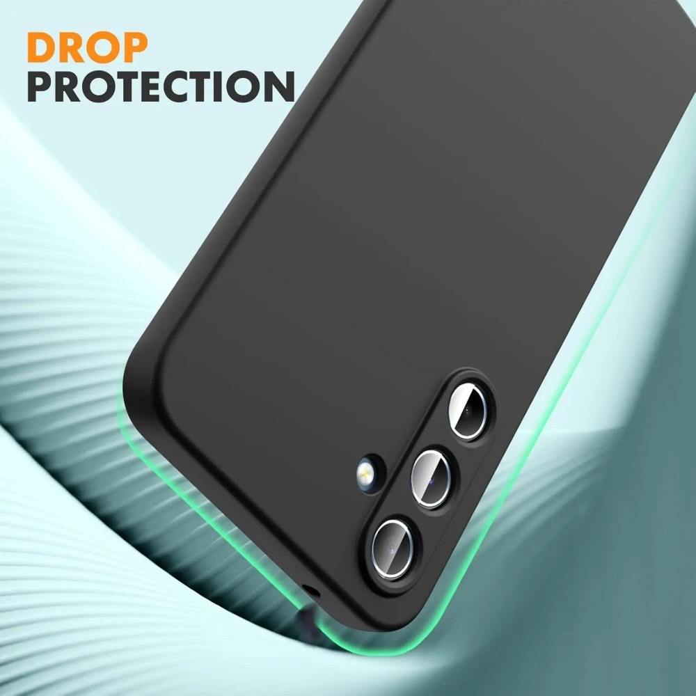 Cases for Samsung Galaxy A16 A06 A05 A05S A36 A26 A56 5G Case Shockproof Square Liquid Silicone ...