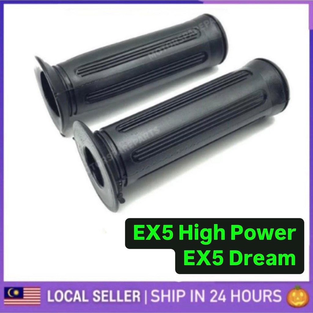 HONDA EX5 HANDLE GRIP (SET) PNP EX5 DREAM EX5 HP HANDLE GRIP THROTTLE ...