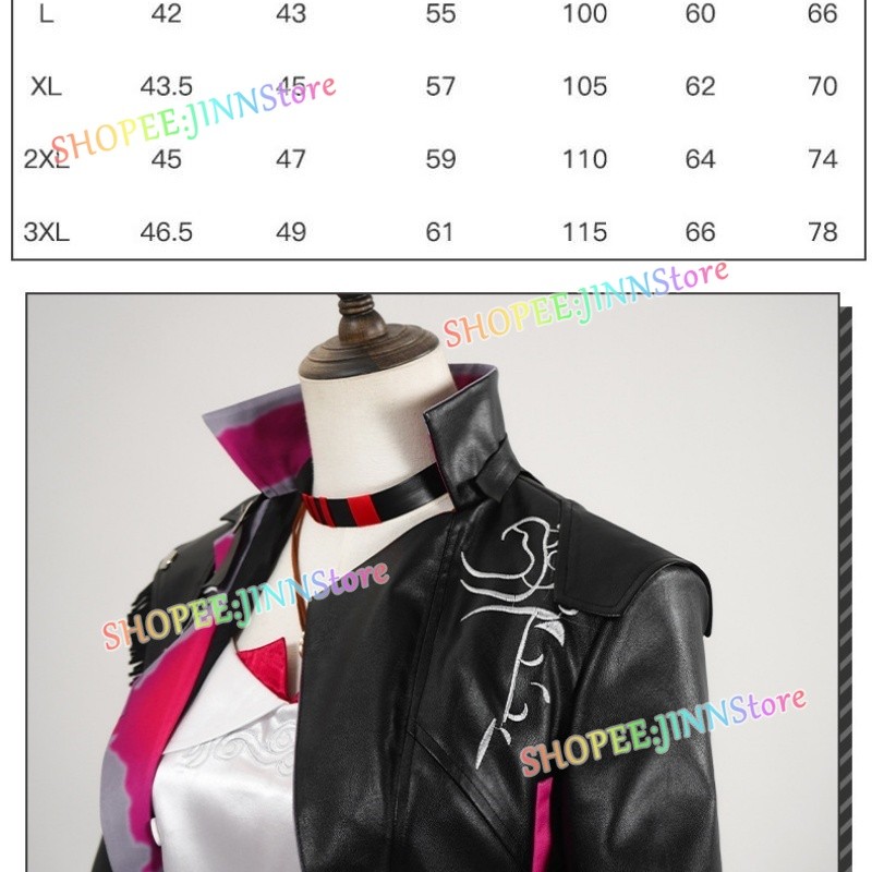 - JINN - Arcane League of Legends JINX Cosplay Costume Arcane POWDER ...