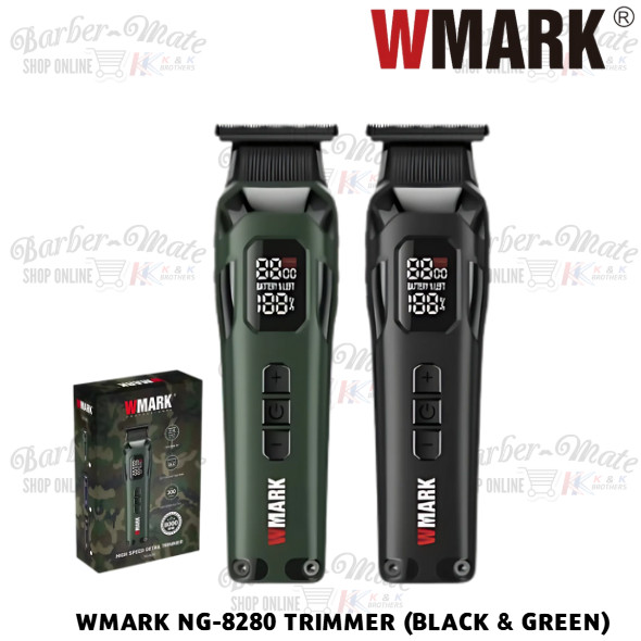 WMARK NG-8280 TRIMMER BARBERSHOP HAIRCUT TRIMMER | Shopee Malaysia