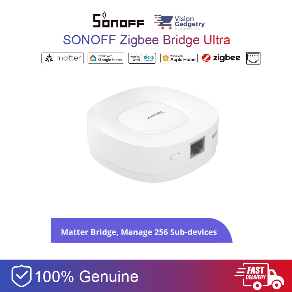 Sonoff Zigbee Bridge Ultra ZBBridge-U Matter Smart Home Hub Gateway | Shopee Malaysia