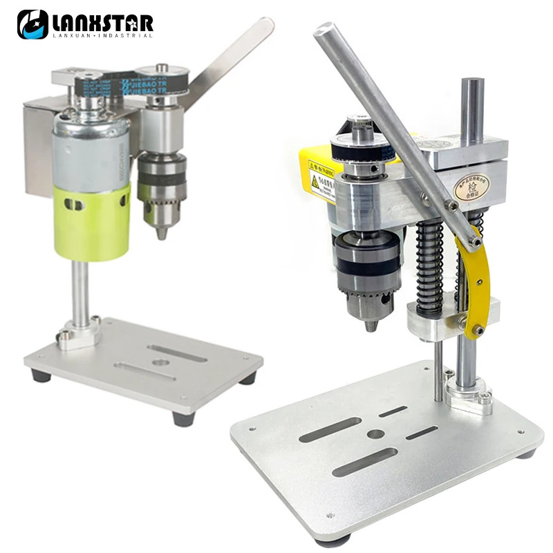 Mini Bench Drill Desktop Portable Mini Electric Drill Variable Speed ...