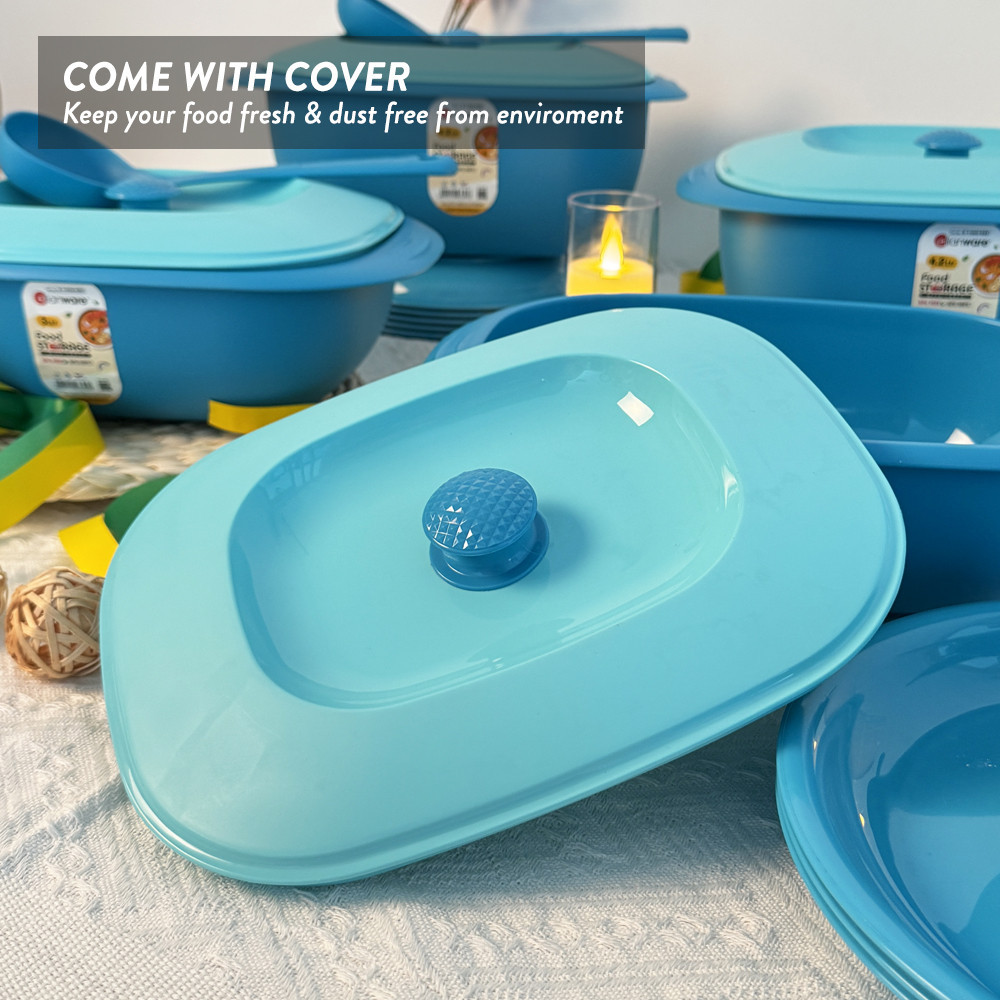 Cash King x Elianware Buffet Bekas Makanan Kuih Raya Party Serving Tray ...