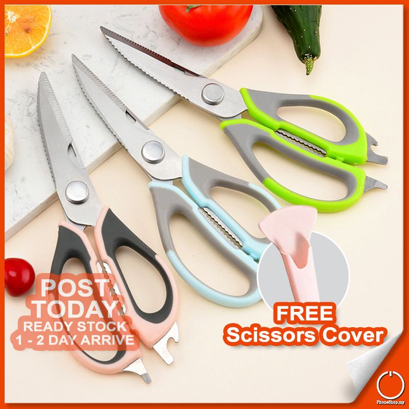 𝐌𝐎𝐃𝐄𝐑𝐍 𝐒𝐋𝐈𝐂𝐄 Stainless Steel Heavy Duty Kitchen Scissors Multipurpose ...