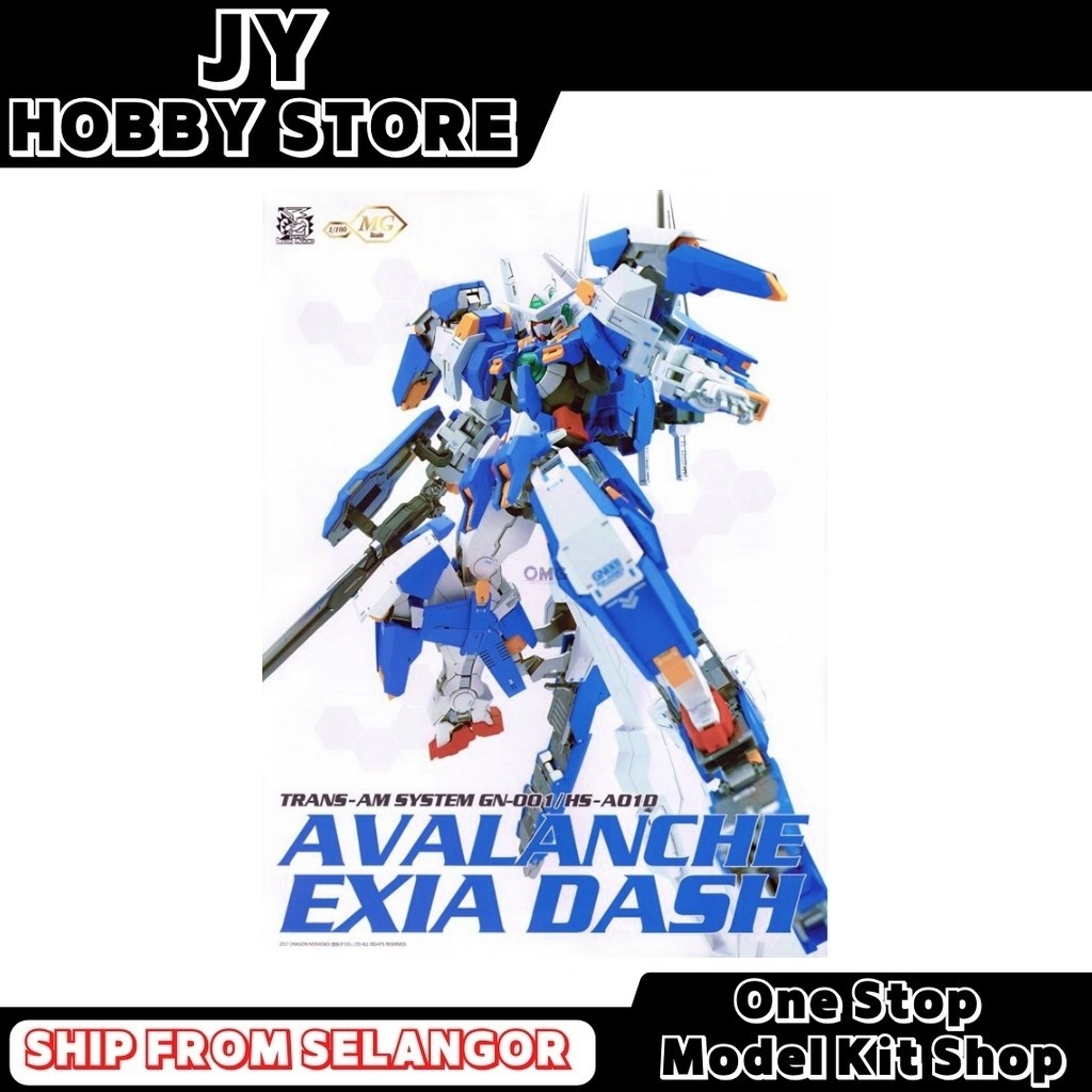 MG Exia Avalanche Dash Metal Build GN-001/HS-A01D Trans-Am System ...