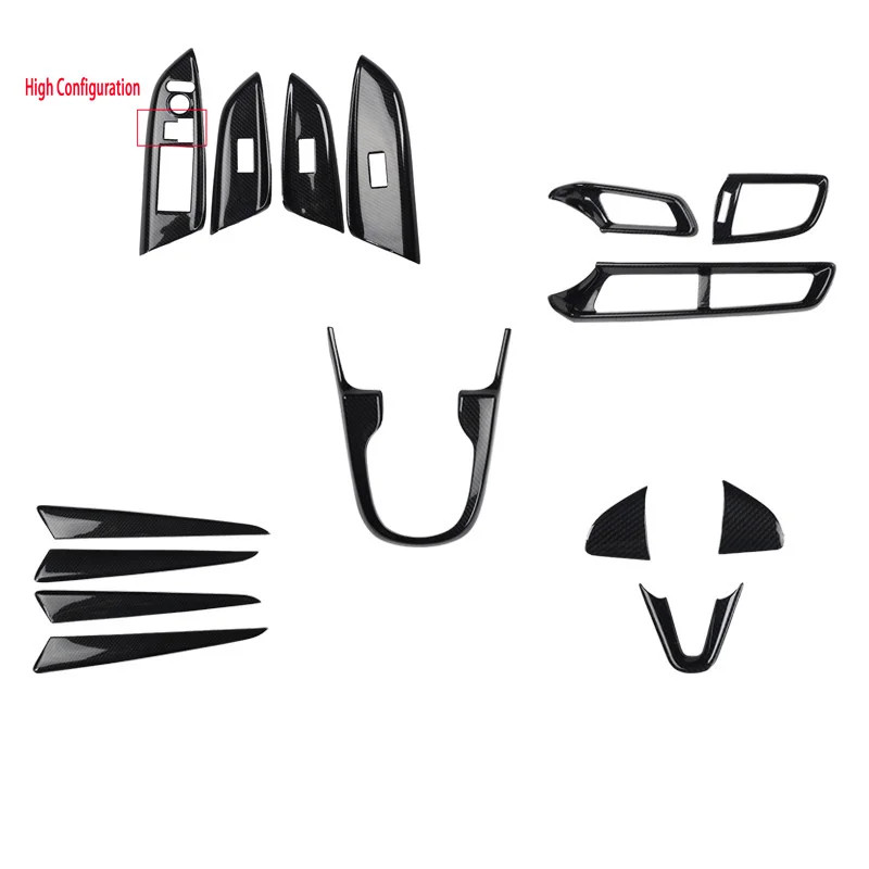 RHD For Honda Fit Jazz GK5 2015-2018 Interior decorate Car Windows ...