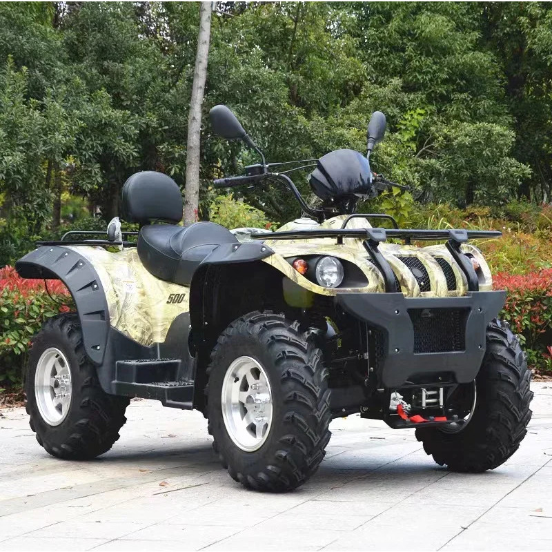 500cc China Horizontal Bar Air-Cooled Snowmobile Sledge With Rubber ...