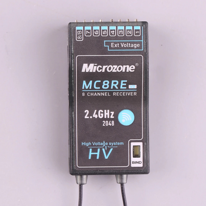 Microzone Mike MC8RE V2 Receiver 8-channel MC7mini Remote Control Fixed ...