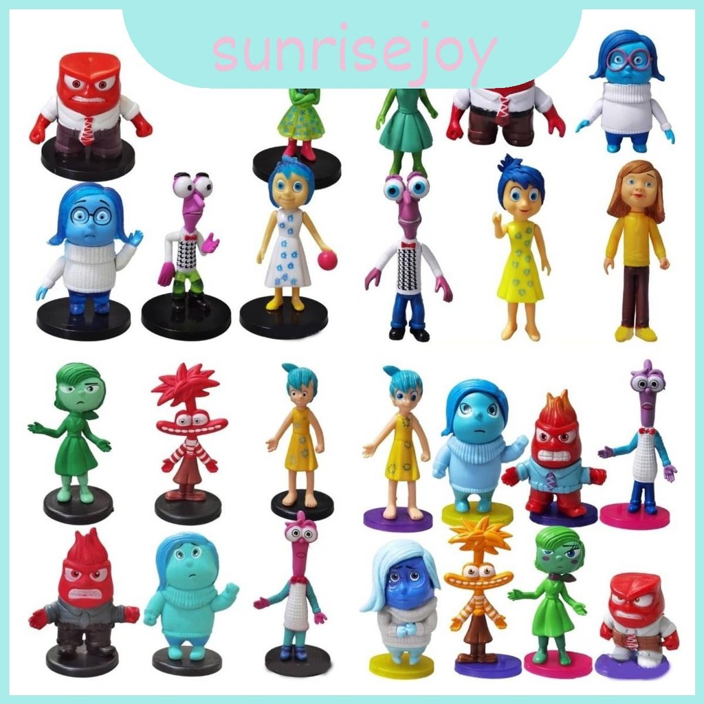 Pvc Artistic 9-10cm Anime Figurine Set 6 Piece With Base Character ...