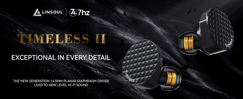 7Hz Timeless II Upgraded 14.5mm Planar Magnetic Driver IEM Hifi Wired ...