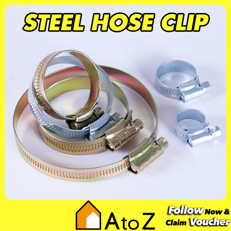 Klip Hose Clip Radiator Intercooler Clip 304 Clamping Pengikat Besi ...