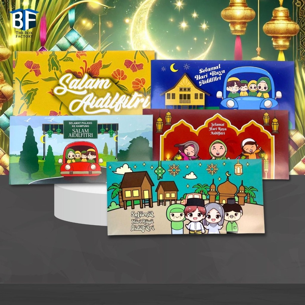 TBF 2025 Sampul Raya 3D Pop-Up Berlagu Kreatif Duit Raya Ramadan ...