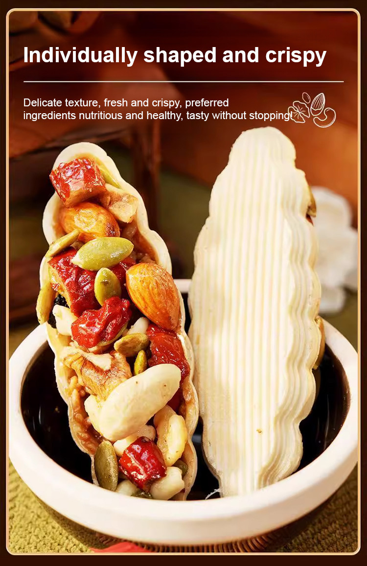 Halal🔥【0 Additives】120g/box Astragalus Codonopsis Babao Nuts Boat Tart ...