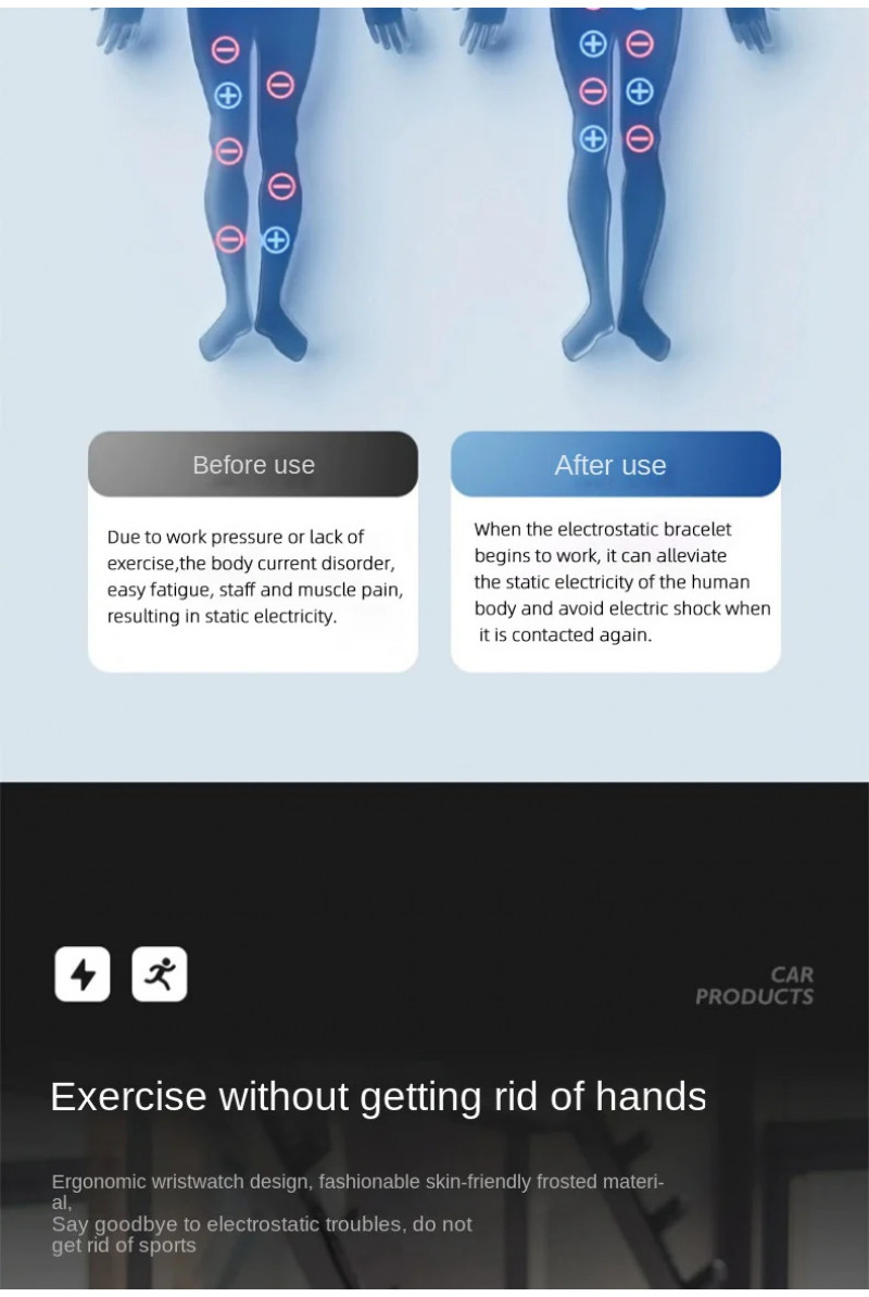 Anti static bracelet wireless human winter static electricity ...