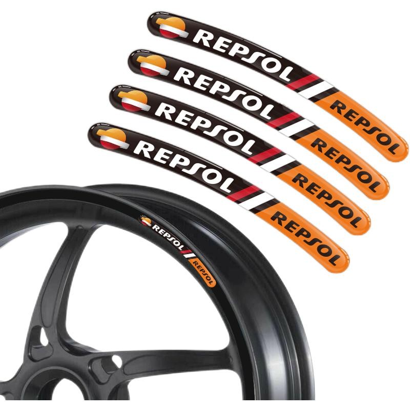 10 Inch ~ 21 Inch Universal Drip Wheel Stickers for Honda Yamaha Suzuki ...