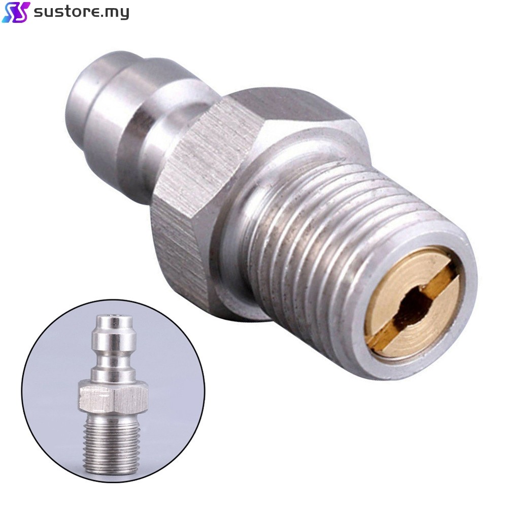 [Super] 8mm Male Thread Quick Connection Valve PCP Fill Nipple Plug M10 ...