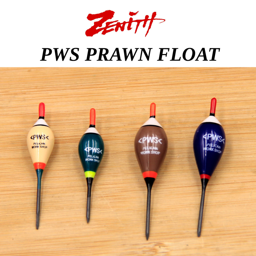 ZENITH PWS WOOD PRAWN Ultralight Fishing Float Pelampung Udang Kolam ...