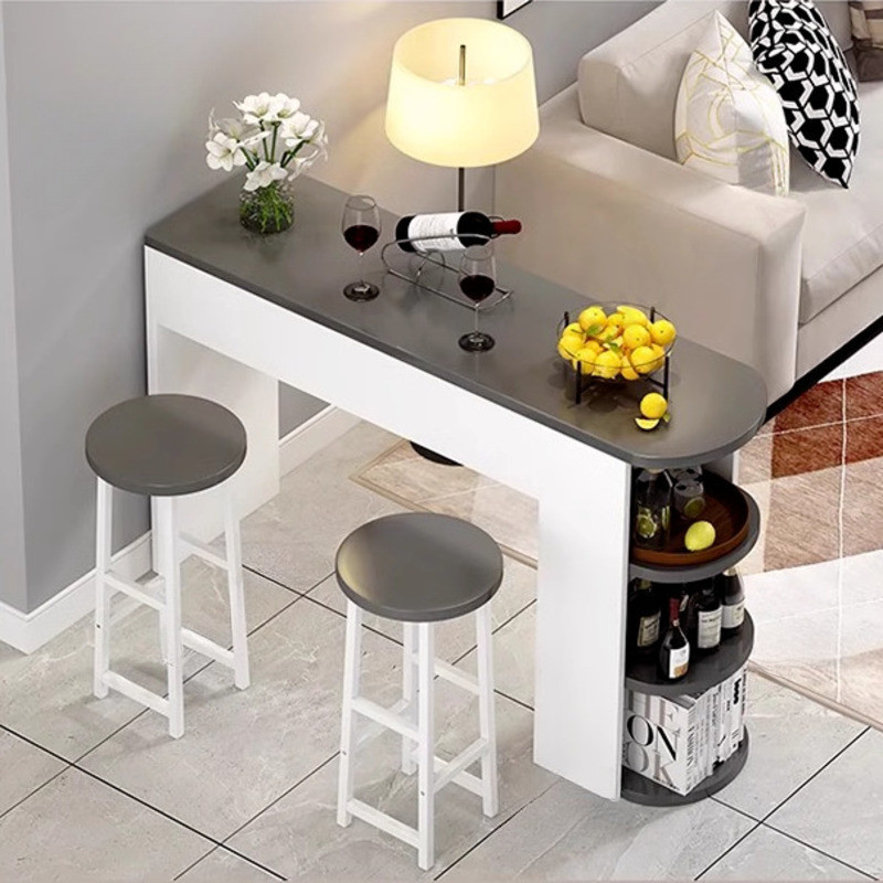 Small Sized Island Bar Table Living Room Bar Counter Dining Cabinet ...