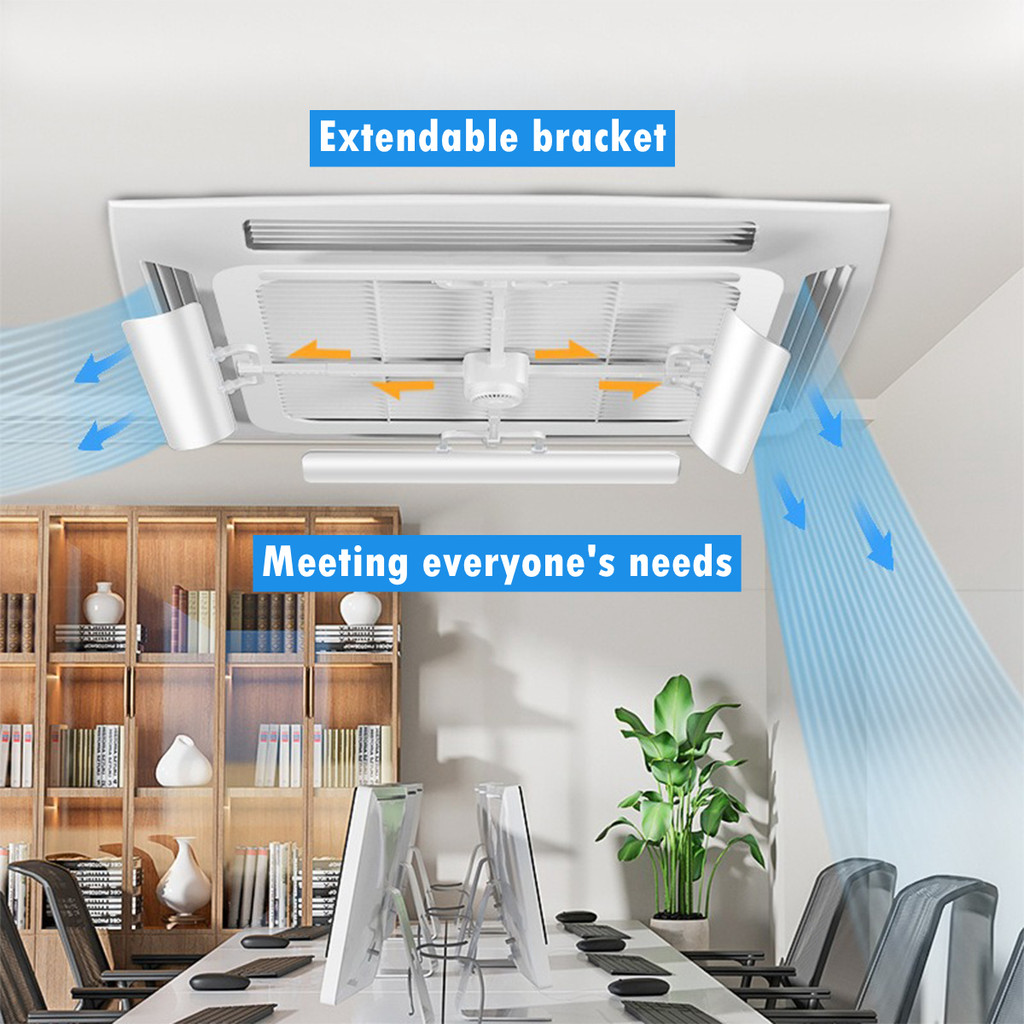 Central Aircond Wind Guide Adjustable Air Conditioner Windshield Air ...