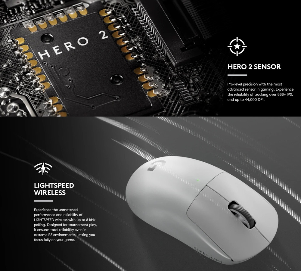 Logitech G Pro X Superlight | Superlight 2 | Superlight 2 DEX ...