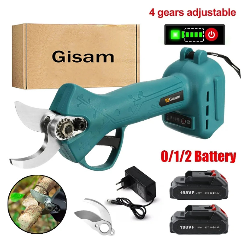 Brushless Electric Pruning Shears Cordless Pruning Cutter Tree Brach ...