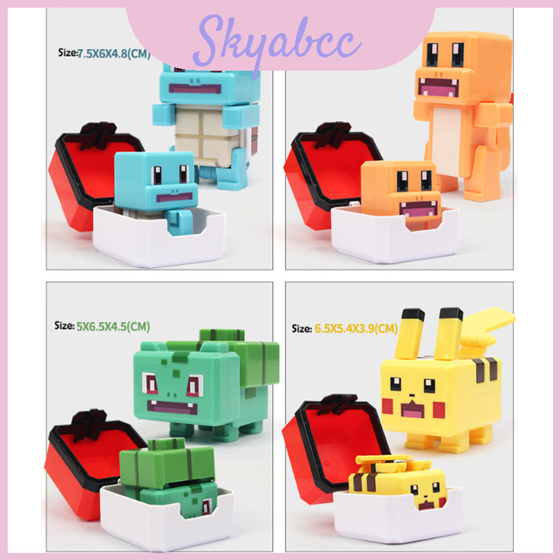 Squirtle And Pikachu Transforming Robots A Must-have For Pokemon Any ...