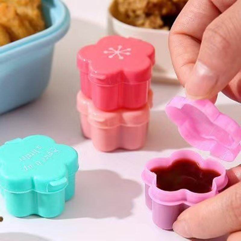 [READY STOCK] 4pcs/Set Mini Sauce Container Ketchup Chili Mayonnaise ...