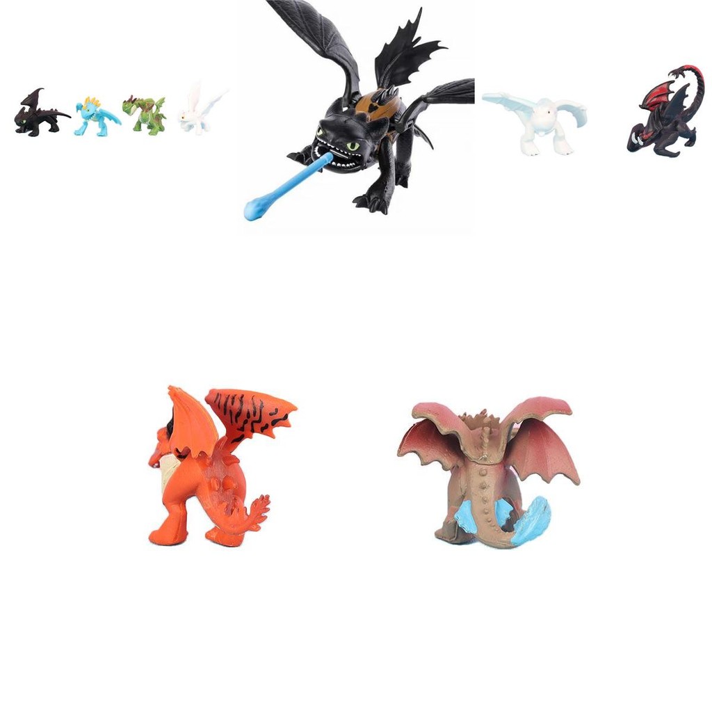 To How Train Your Dragon Doll Figure Movable Mini Dragon Imaginative ...