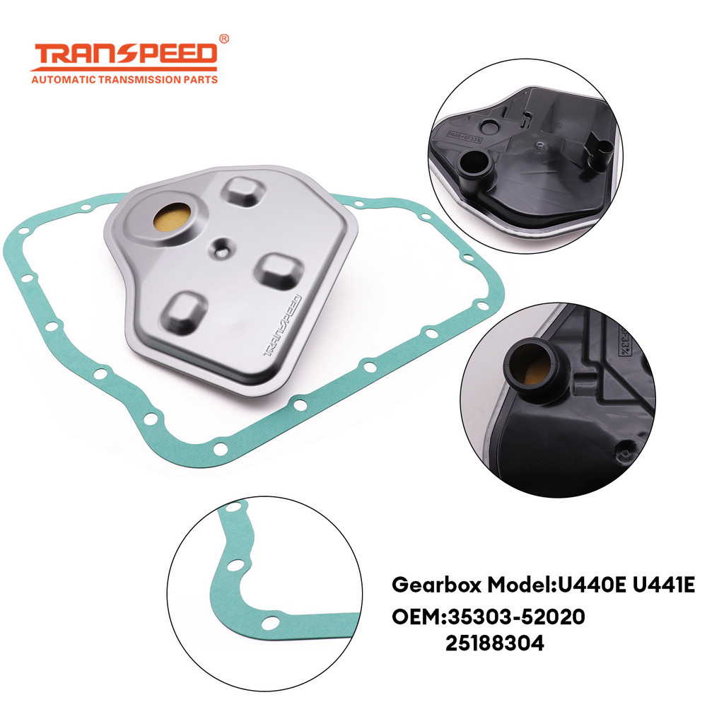 TRANSPEED U440E U441E Auto Transmission Filter and Gasket Kit Fluid Oil ...