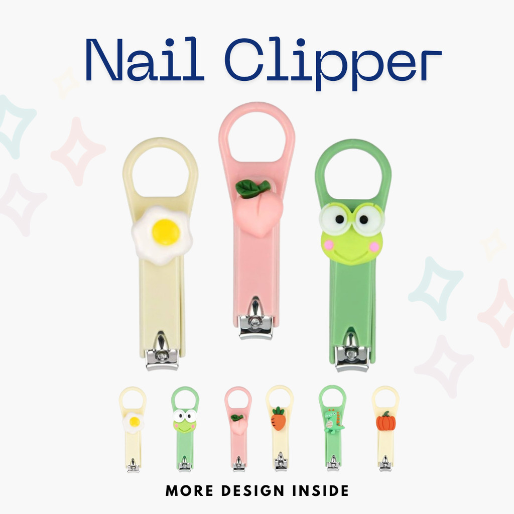 [BH] Cute Mini Nail Clipper Pengetip Pemotong Ketip Sepit Kuku Dewasa ...