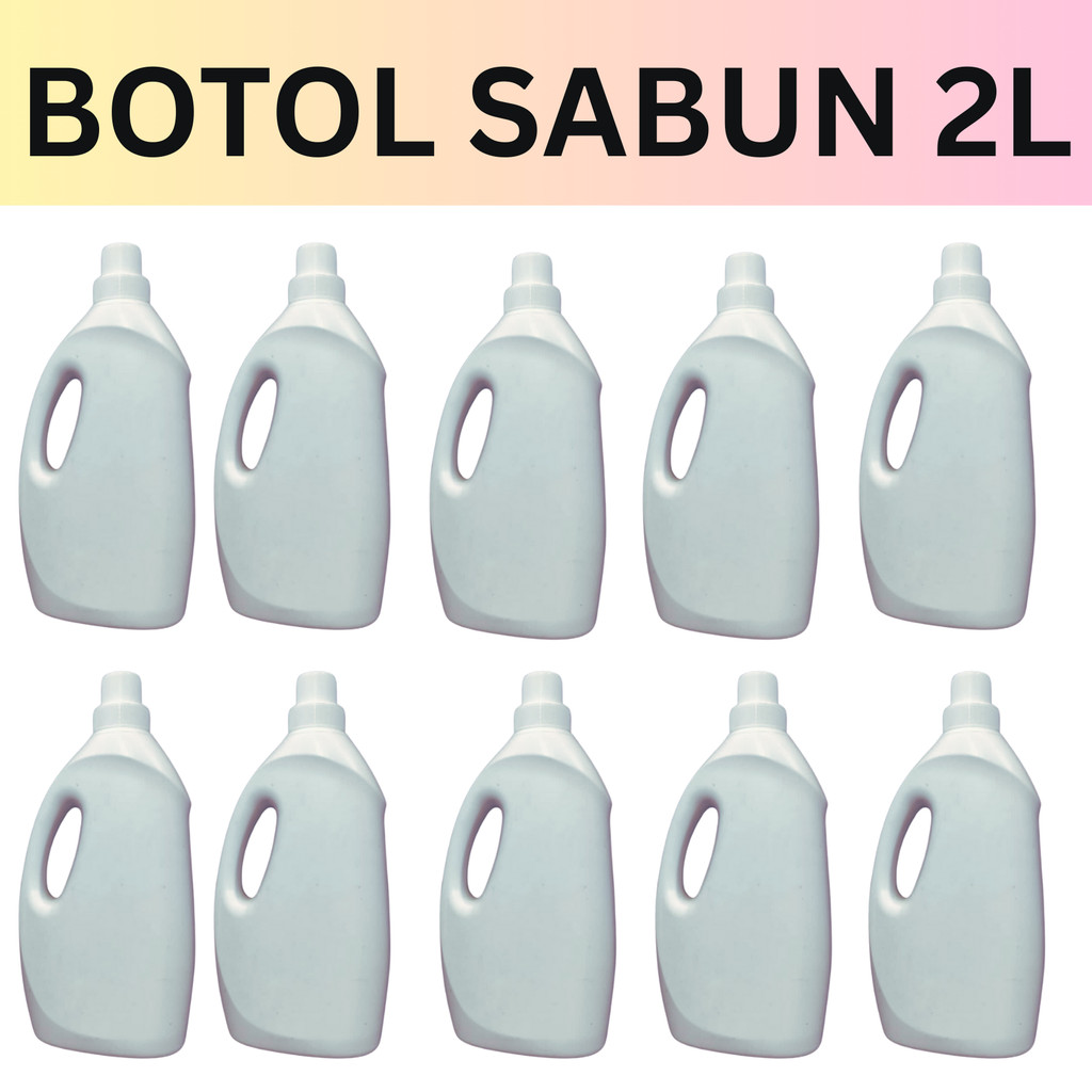 Botol Sabun Basuh Pakaian 2 liter Beserta Penutup | Shopee Malaysia